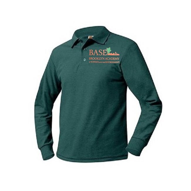 Long Sleeve Pique Polo